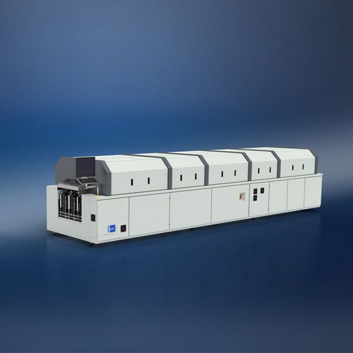 Stable reflow soldering process thanks to individually adjustable heat flow